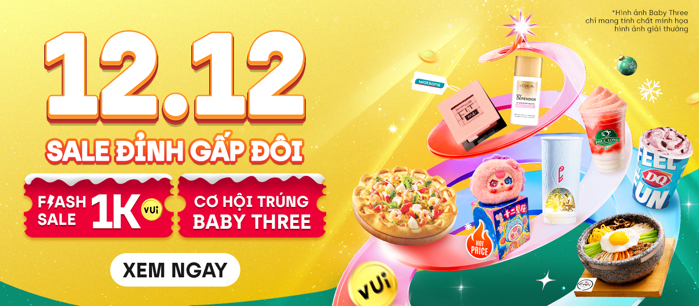 DOUBLE DAY 12.12 - SALE ĐỈNH GẤP ĐÔI ? | TAPTAP