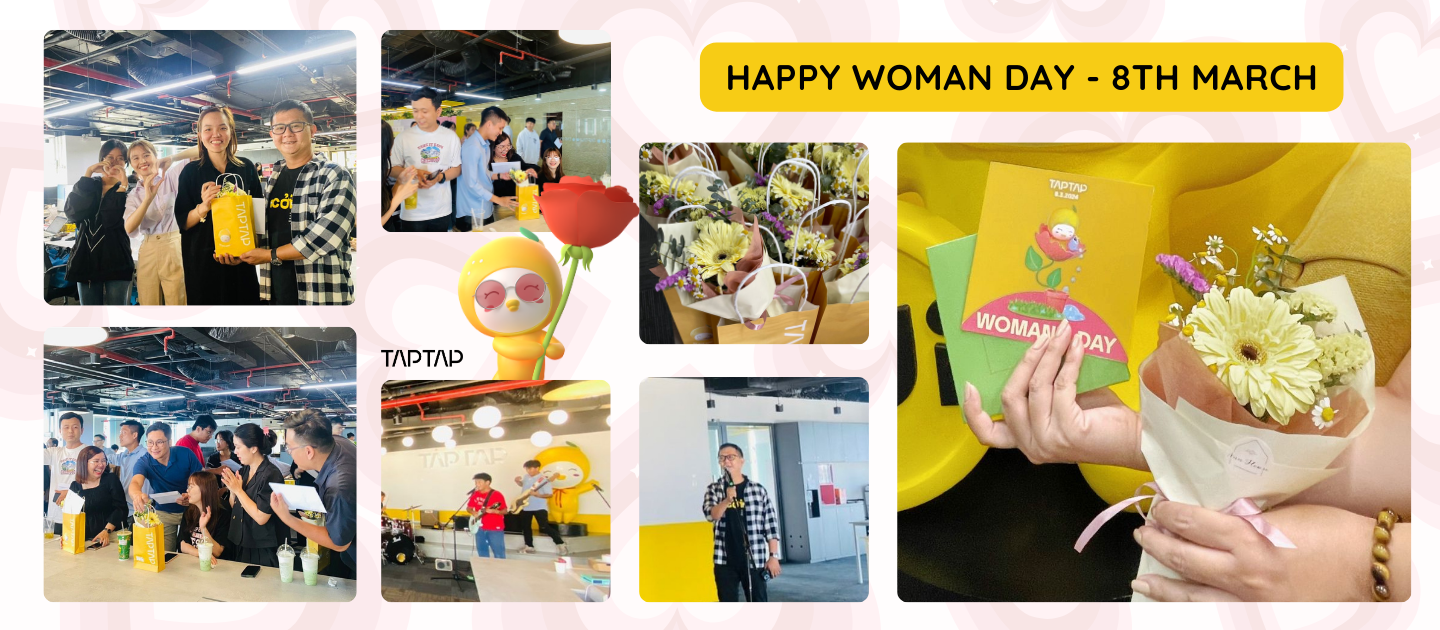 Chúc Mừng Ngày Quốc Tế Phụ Nữ 8 Tháng 3 | TAPTAP